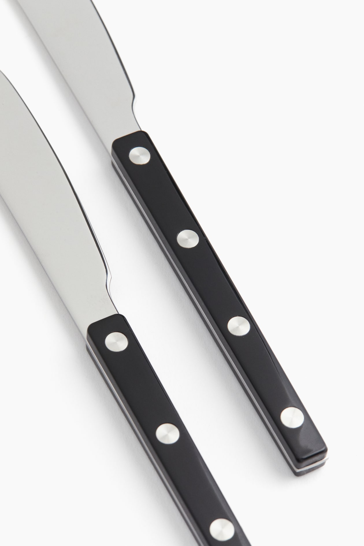 Black 2-Pack Stainless Steel Butter Knives at H&M Home | H&M US