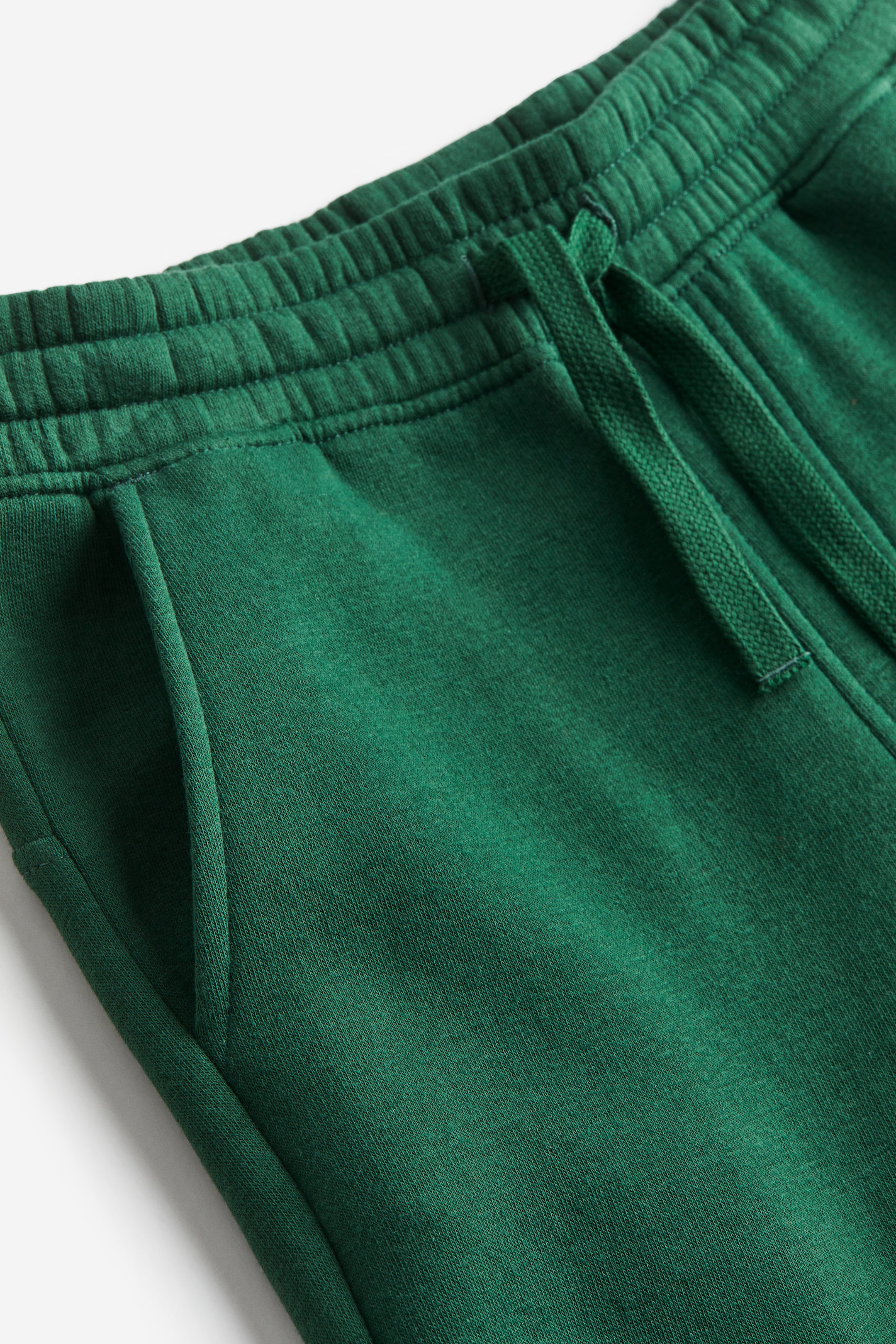 Cotton-blend Joggers - Dark green - Kids | H&M US