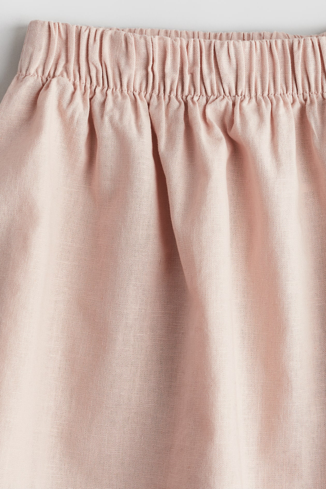 2-piece Linen-blend Set - Light dusty pink - Kids | H&M US