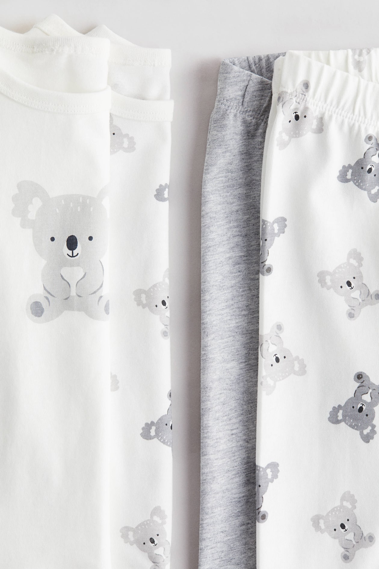 2-pack printed cotton pyjamas - White/Koalas - Kids | H&M GB