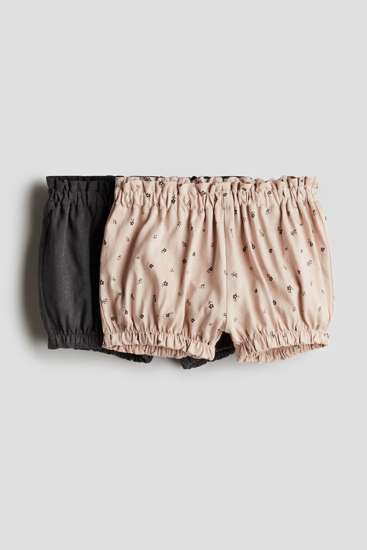 - 2-pack Cotton Bloomers - Beige/floral - Kids | H&M US