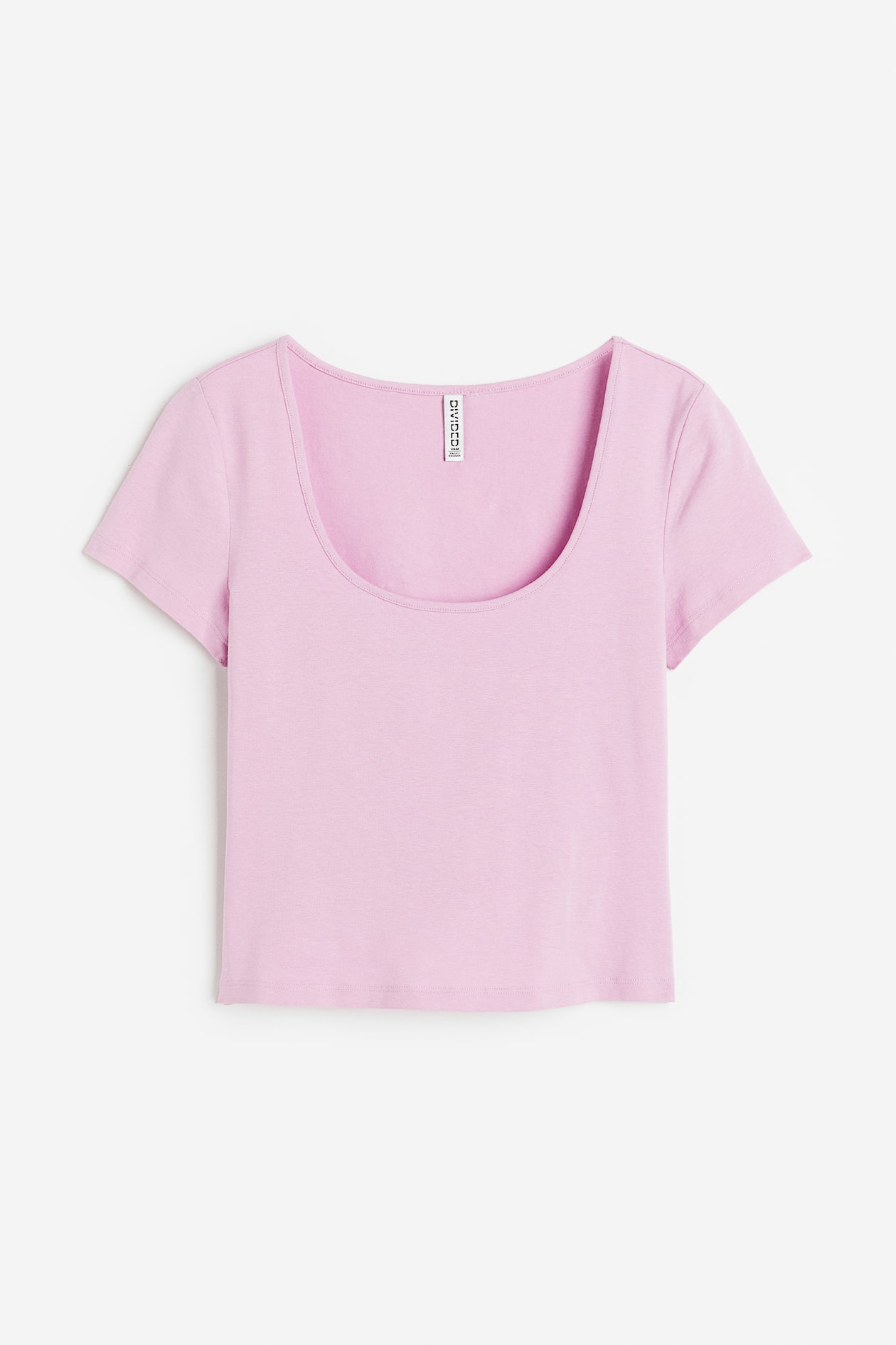 Women's Light pink Cotton jersey top | H&M IN