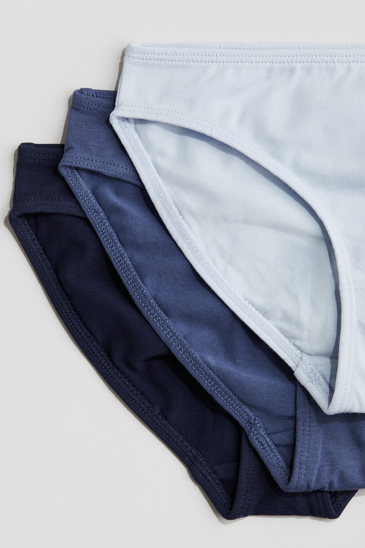 5-pack briefs - Blue/White/Grey - Kids | H&M MY