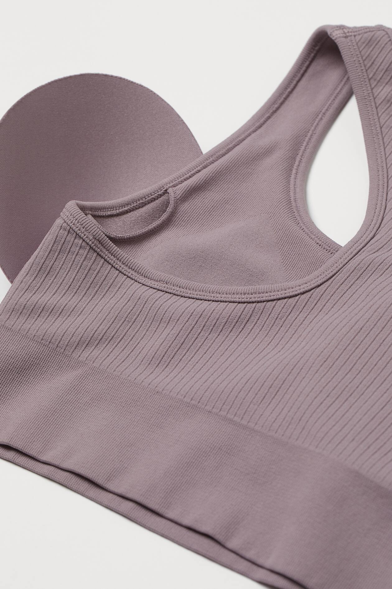 Seamless Sport-BH aus DryMove™ - Kurz - Heidelila - Ladies | H&M DE