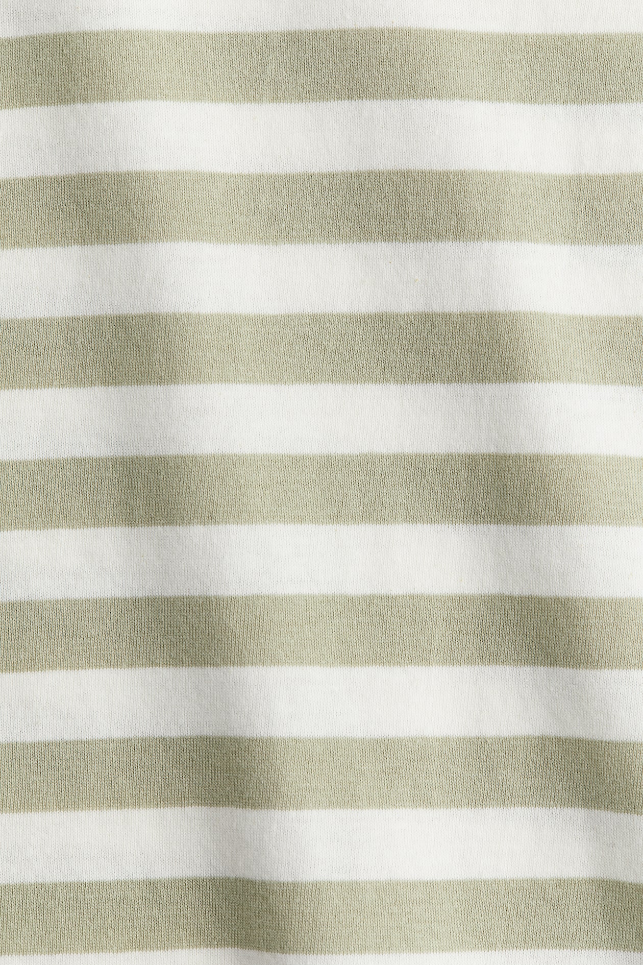 Playera con diseño - Verde caqui claro/Rayado - Ladies | H&M MX