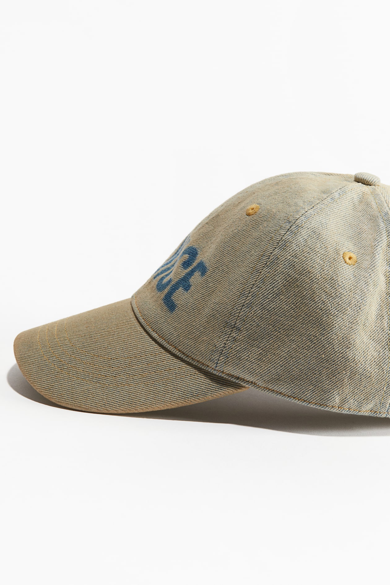 Men’s Denim blue-grey/Venice Cap with hard-worn details | H&M GB