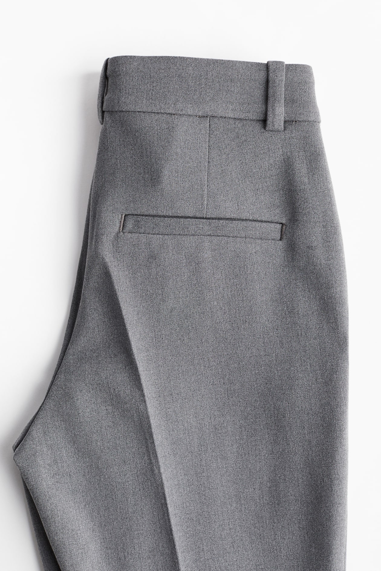 Women's Gray melange Slacks | H&M CA