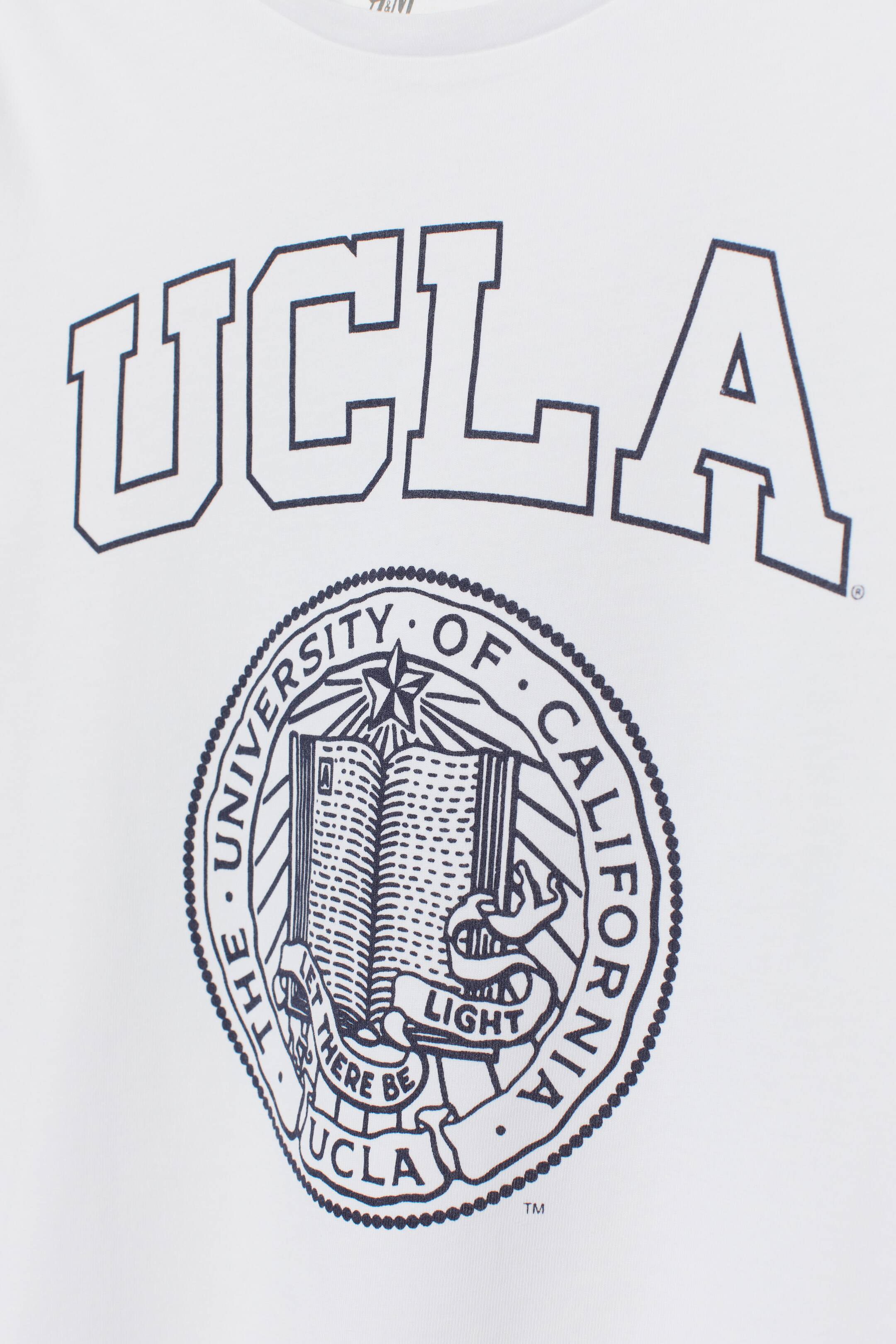 Printed T-shirt - White/UCLA - Kids | H&M GB