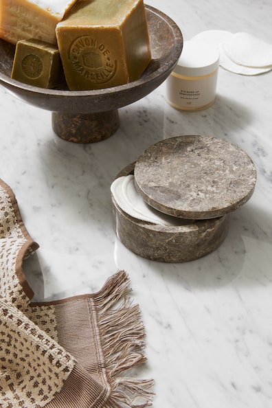 Large Marble Box - Gray/marble-patterned - Home All | H&M US