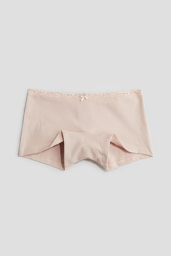 Lot de 5 boxers en coton - Rose ancien clair/rose clair - ENFANT | H&M FR