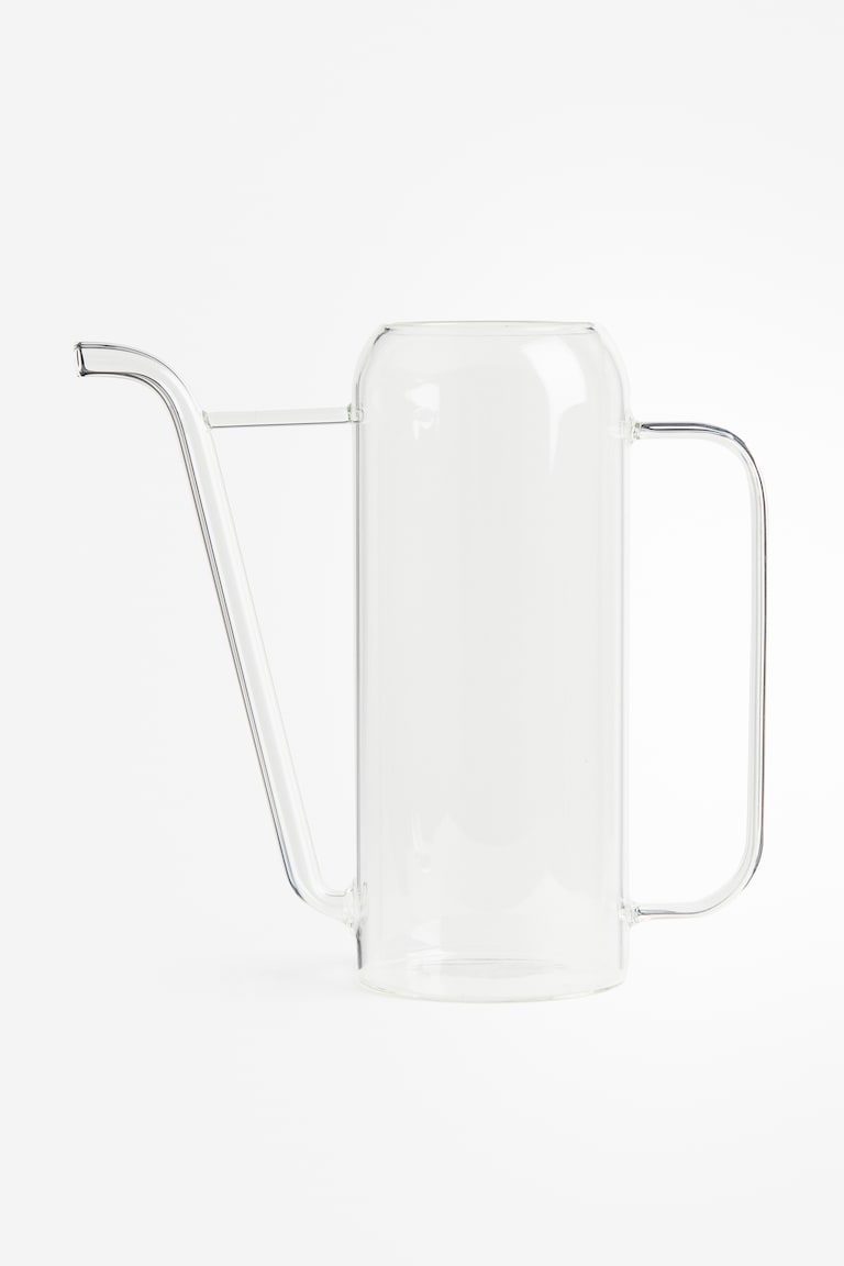 Clear glass Glass Watering Can at H&M Home | H&M US