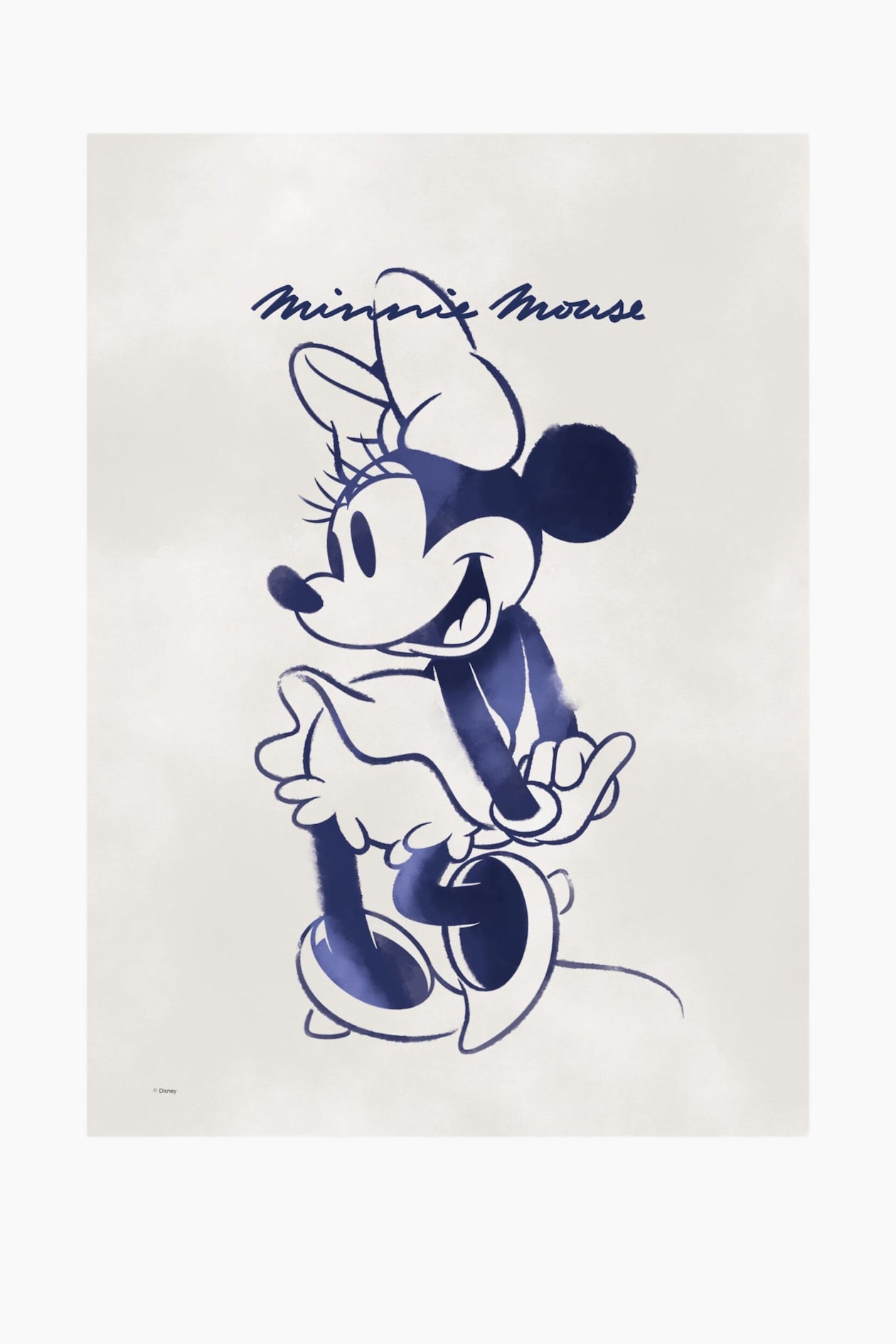 Disney - Minnie Mouse Blue - Minnie Mouse - Poster & Frame - HOME | H&M PT