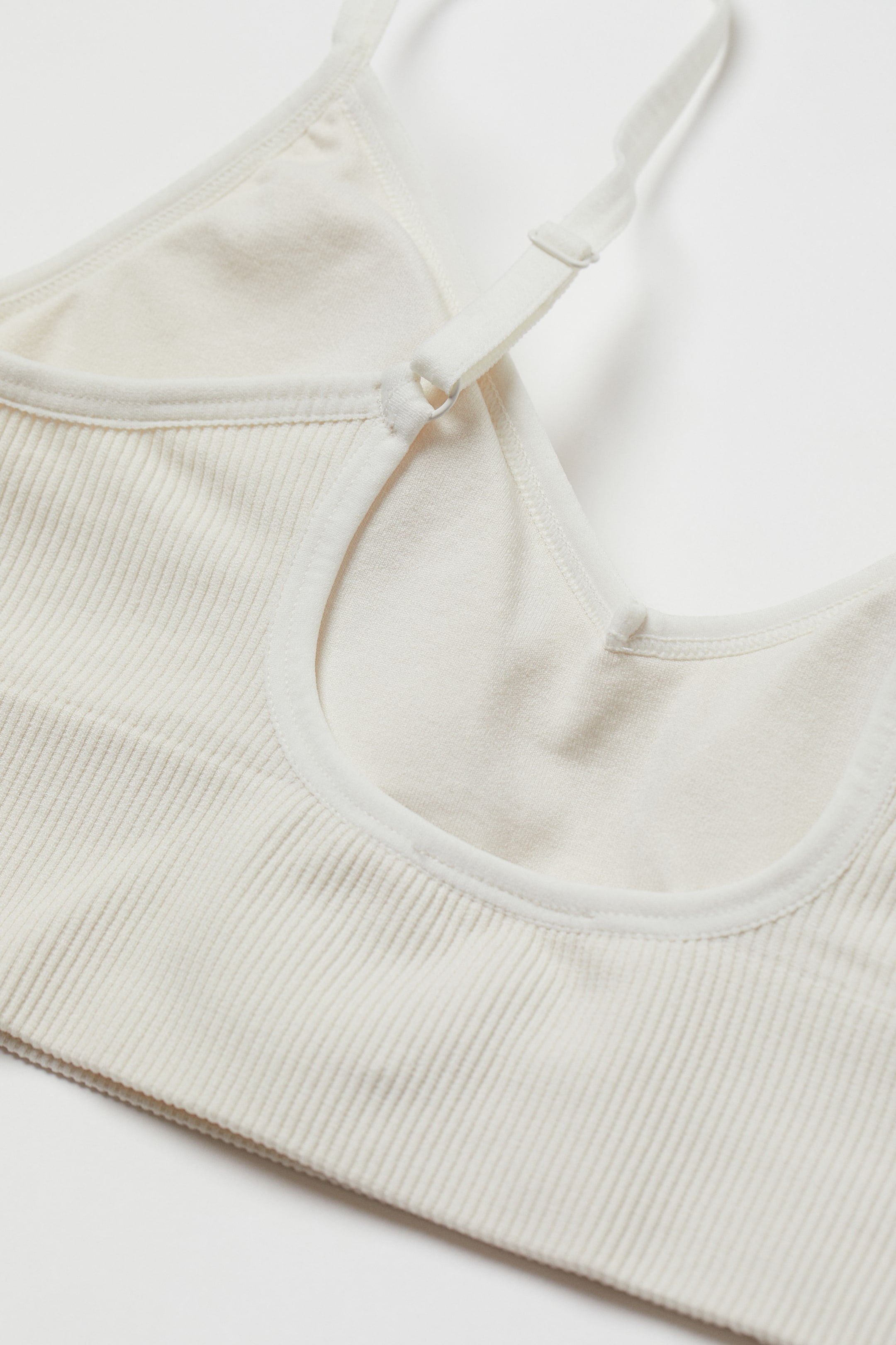 Seamless Bralette - White - Ladies | H&M US