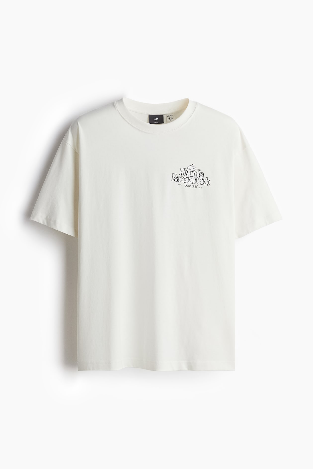 Men’s White/Snoopy Loose Fit T-shirt | H&M US