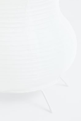 Golvlampa i rispapper - Vit - Home All | H&M SE