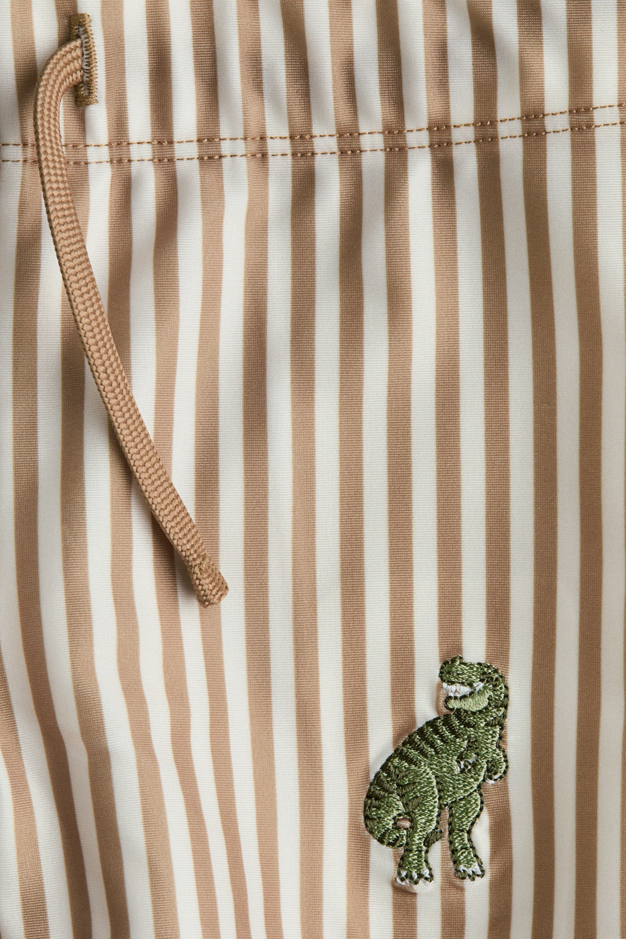 Embroidery-motif swimming trunks - Beige/T-Rex - Kids | H&M IE