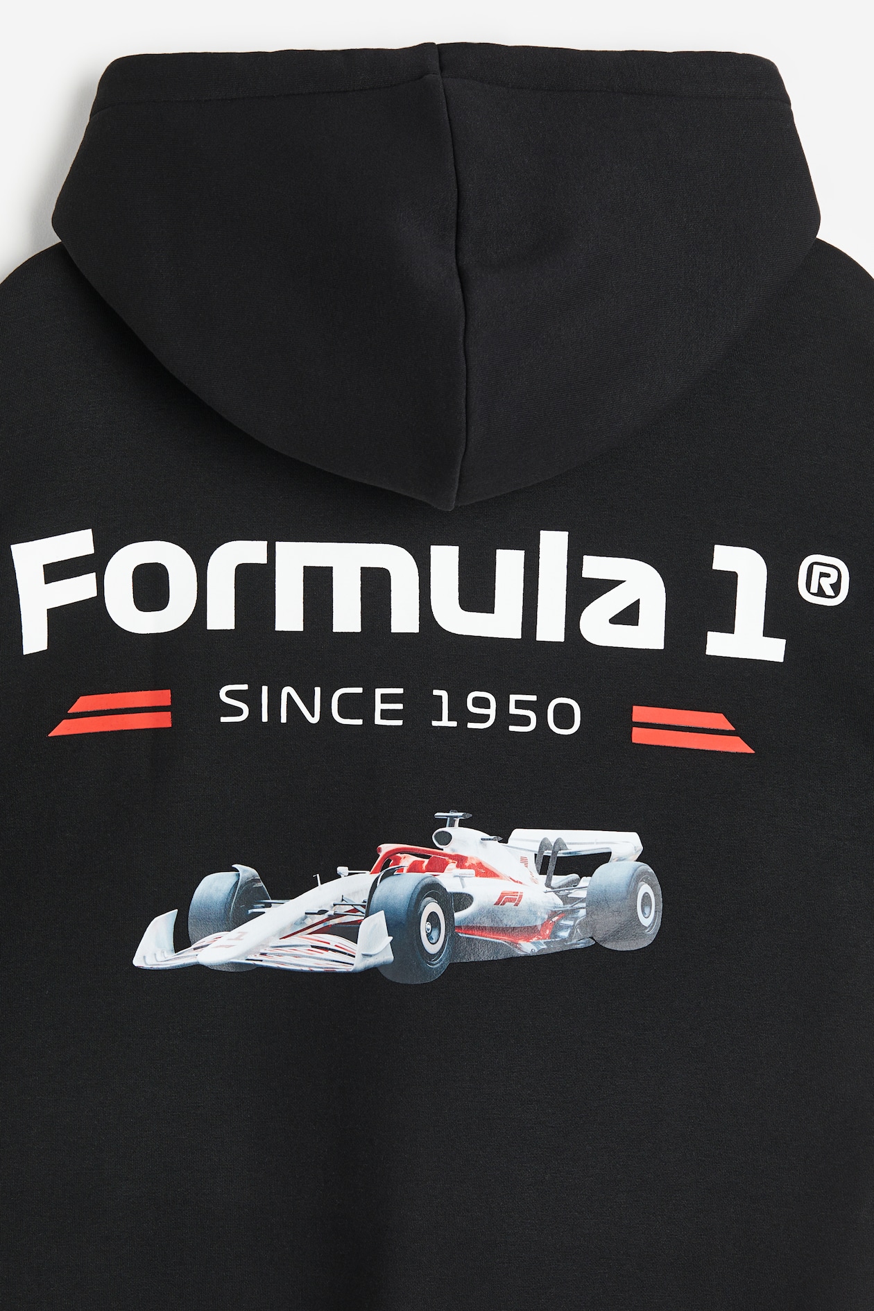Regular Fit Hoodie - Black/Formula 1 - Men | H&M US