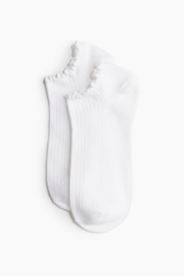 5-pack shaftless socks - White - Ladies | H&M GB