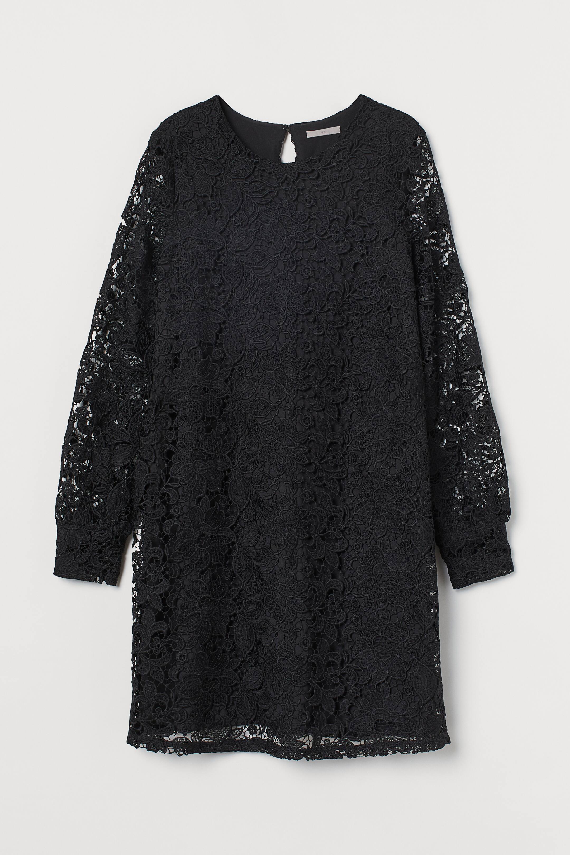Lace Dress - Black - Ladies | H&M CA