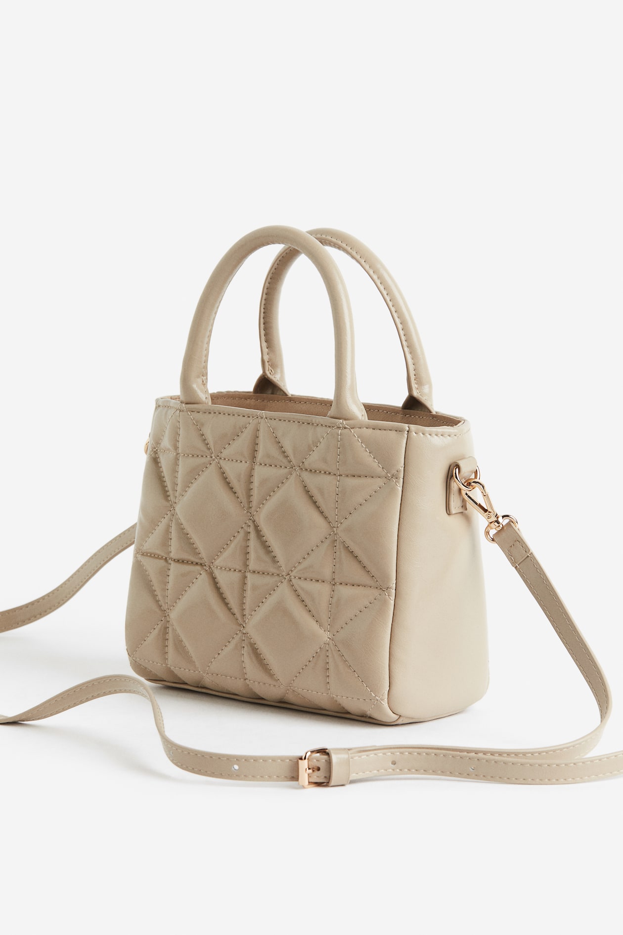 Quilted Crossbody Bag - Beige - Ladies | H&M CA