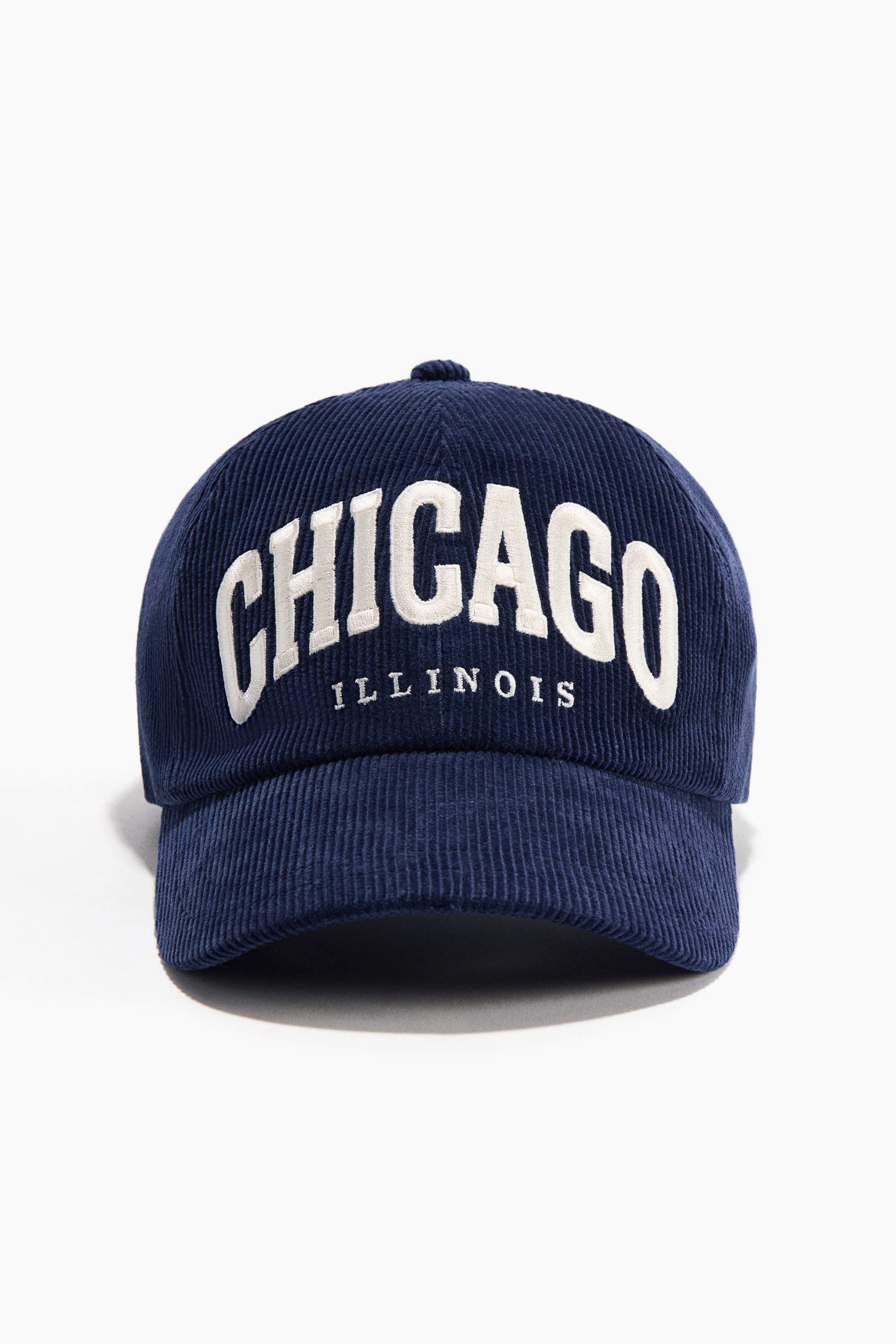 Women's Dark blue/Chicago Corduroy Cap | H&M US