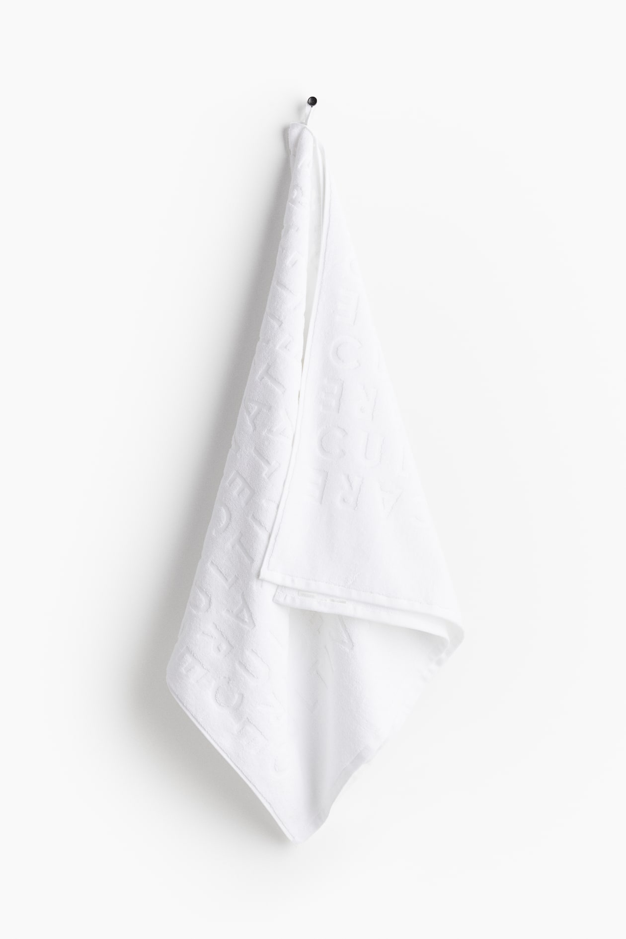 White Cotton Terry Bath Towel at H&M Home | H&M US