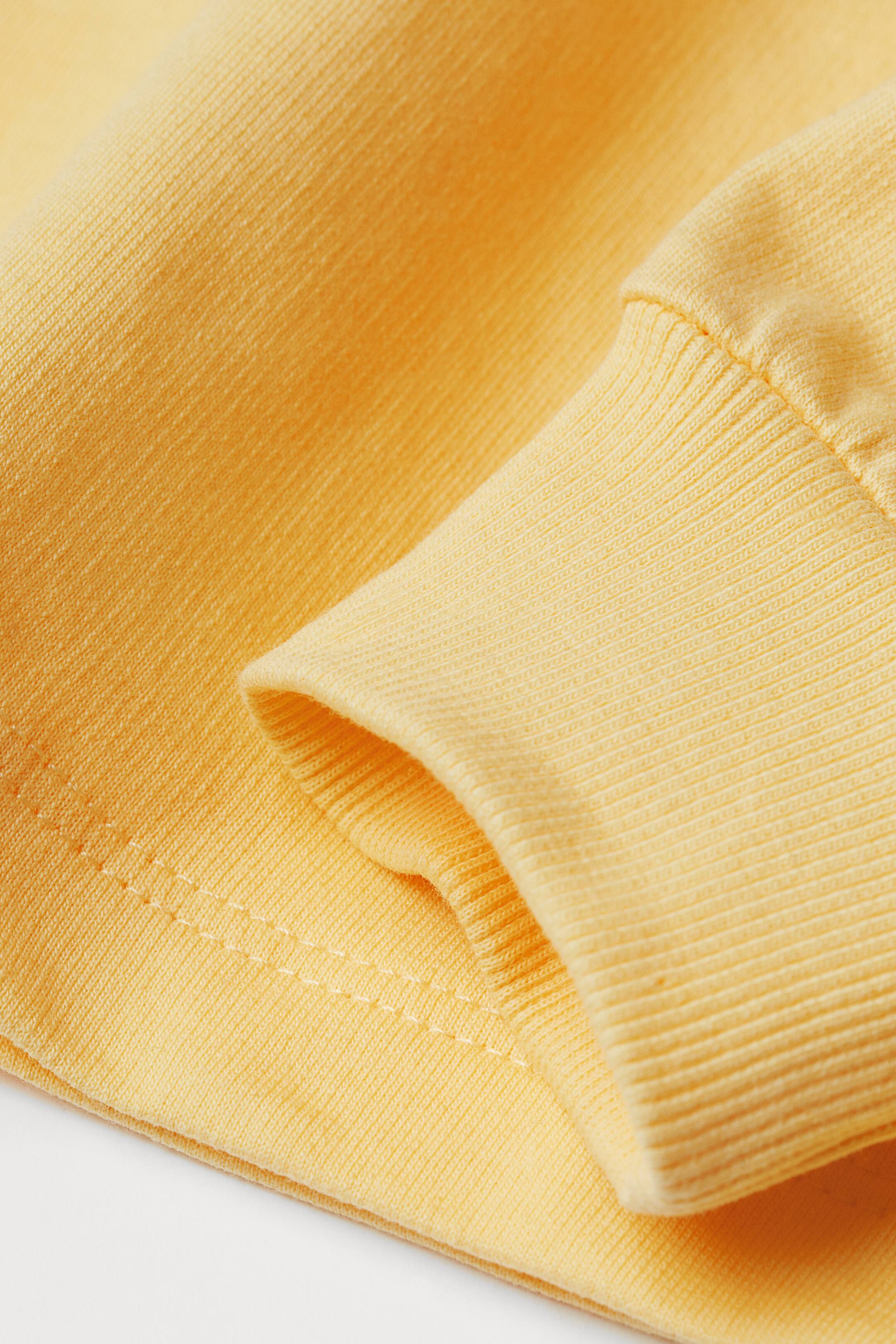 Cotton sweatshirt - Light yellow/Hello! - Kids | H&M HK