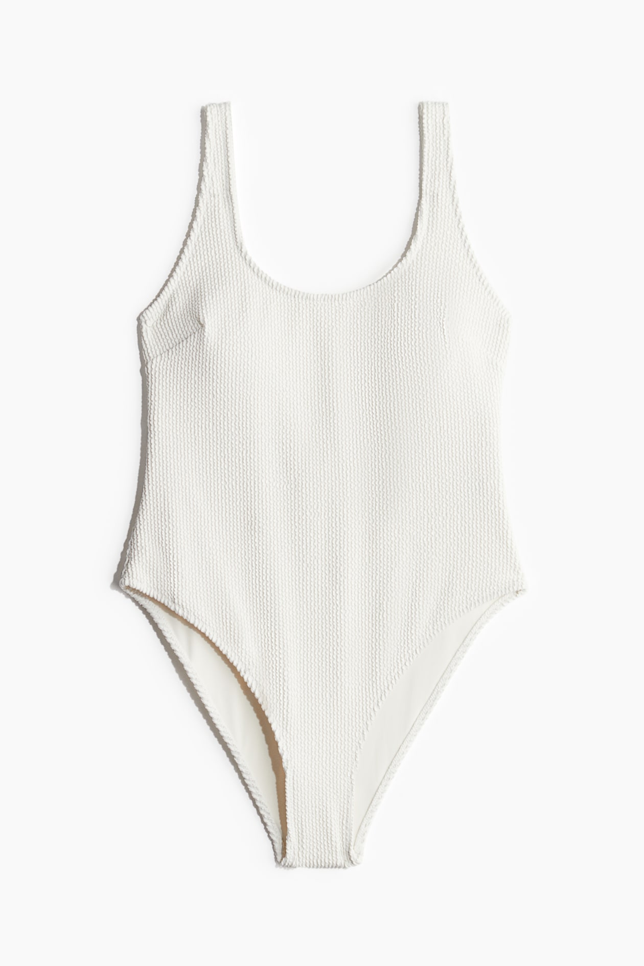 Traje de baño High-leg con relleno - Blanco - Ladies | H&M MX