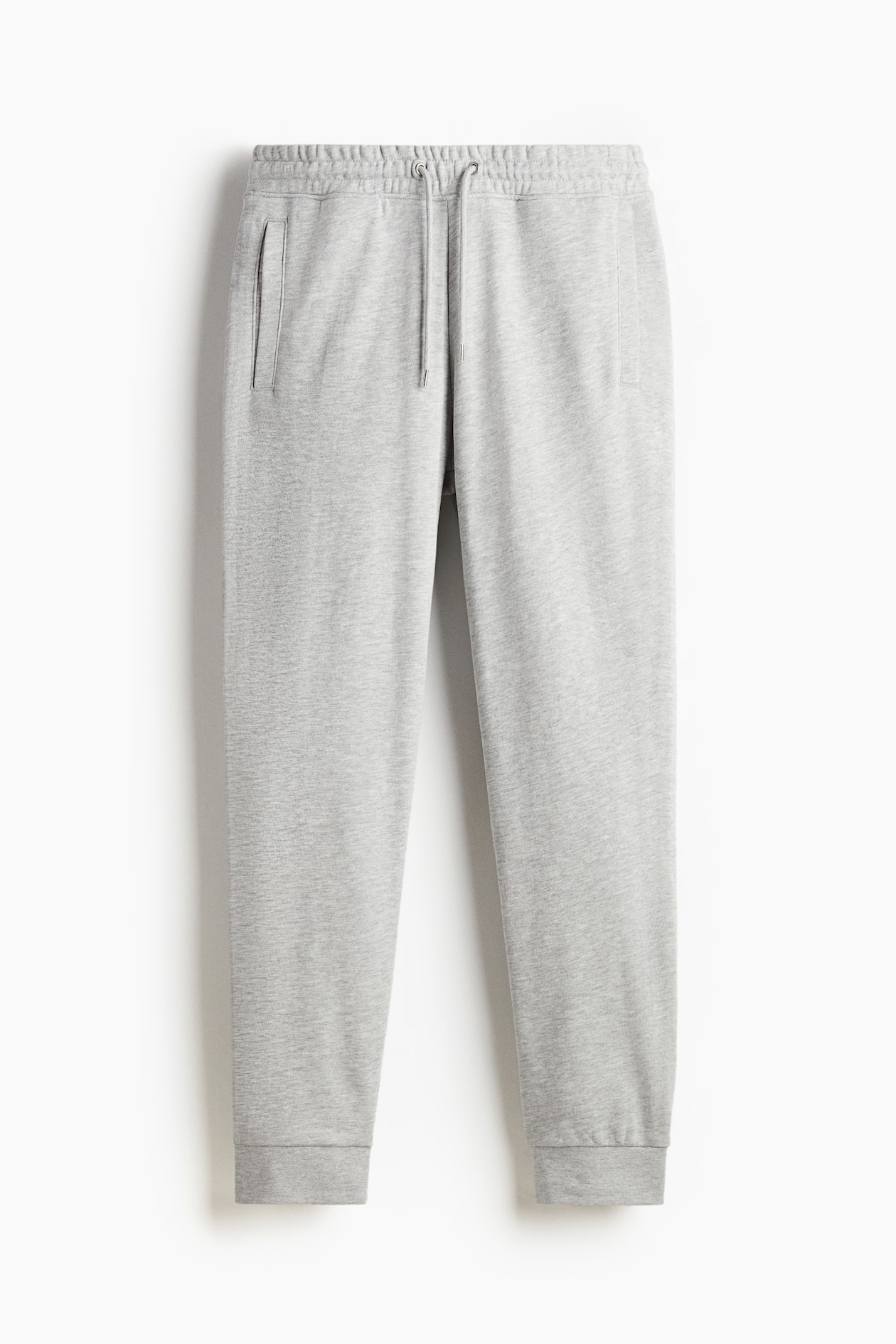 Regular-Fit Tapered Sweatpants - Gray melange - Men | H&M US