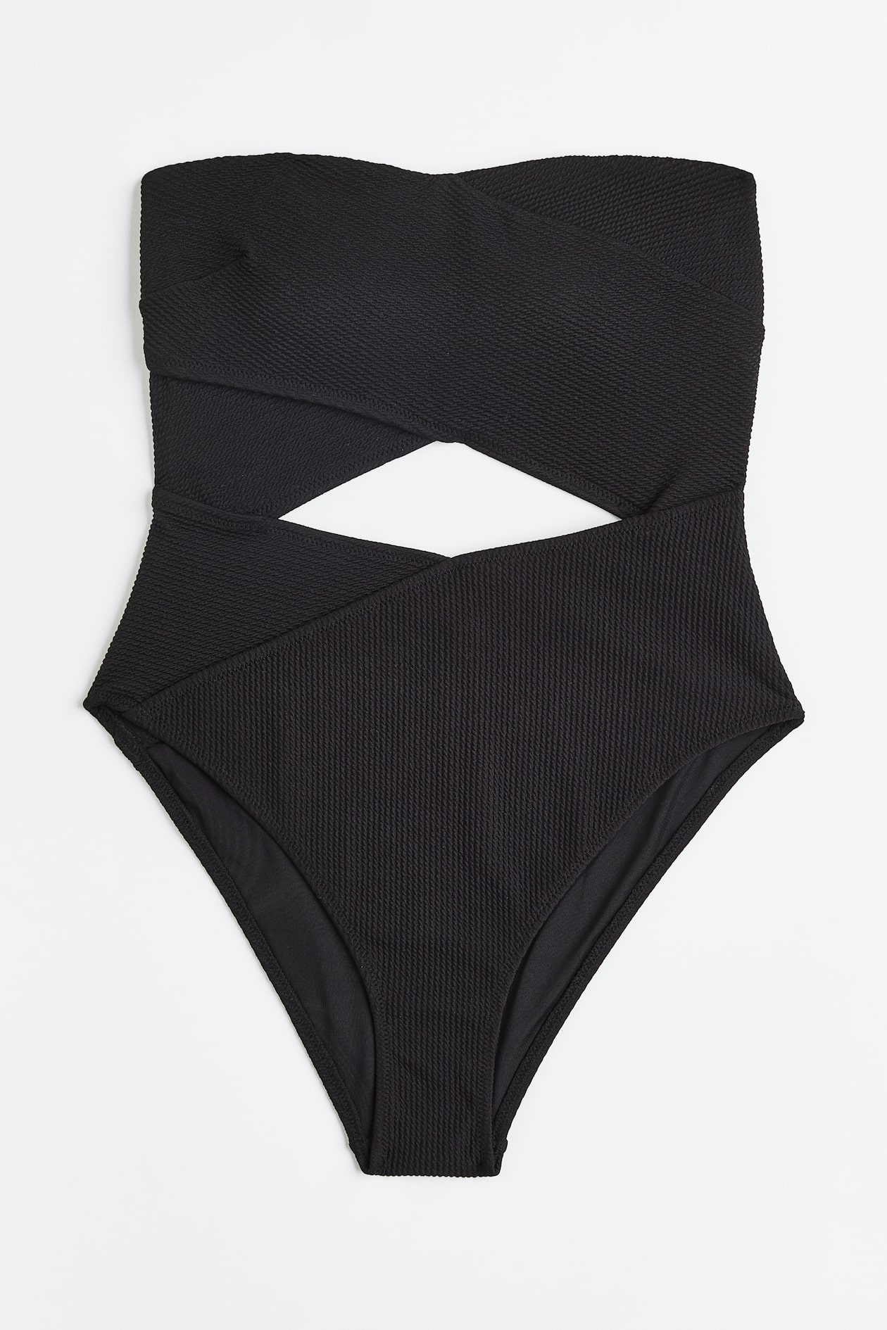 Traje de baño bandeau High leg - Negro - Ladies | H&M MX