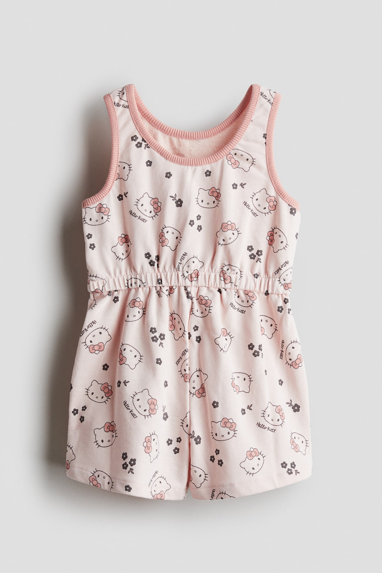 Printed Jumpsuit - Light pink/Hello Kitty - Kids | H&M US
