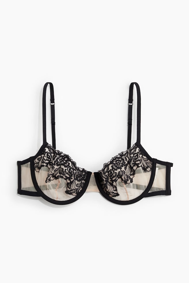 Balconette Bras | Push-Up, Padded & Lace Balcony | H&M IN