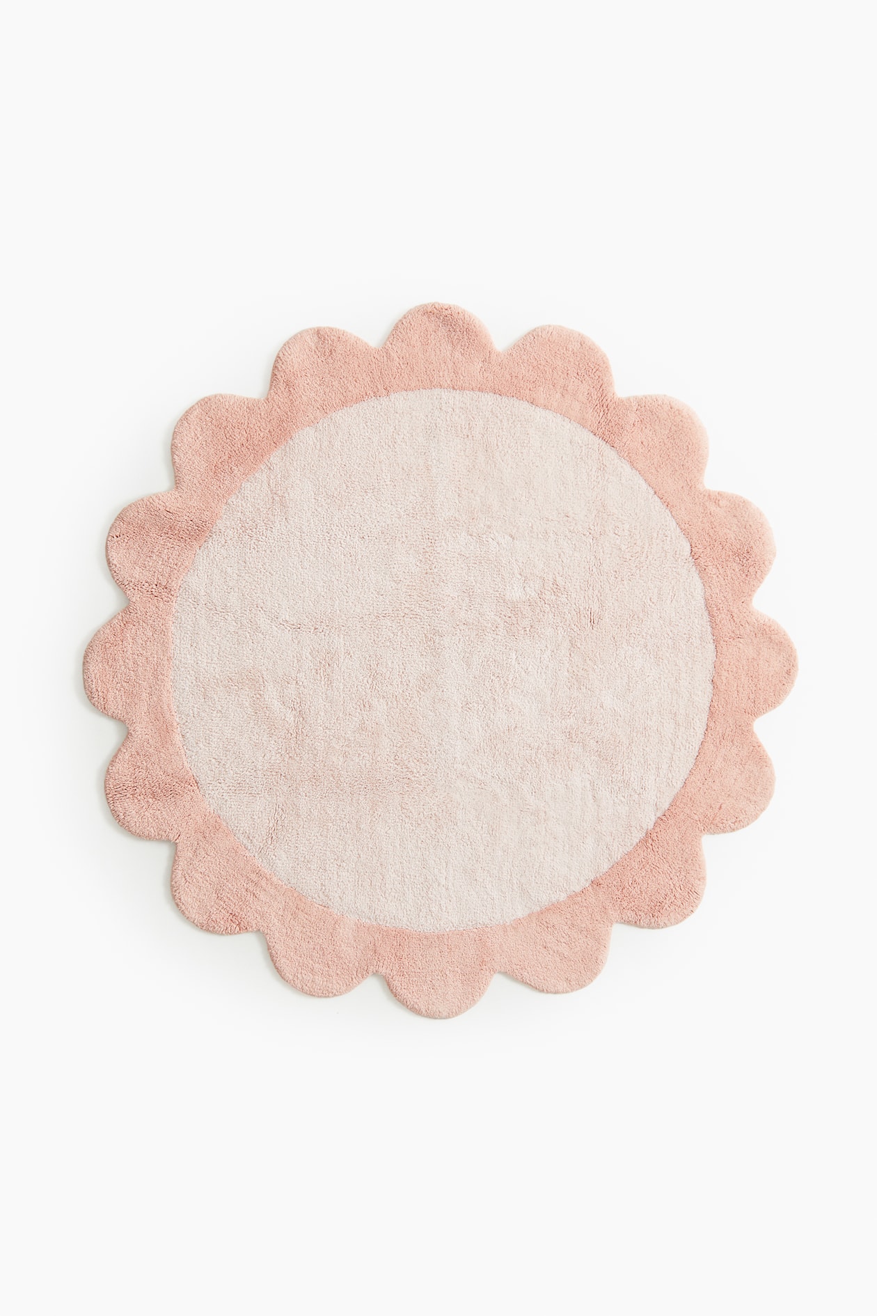 Pink/Flower Cotton flower-shaped rug at H&M Home | H&M IN