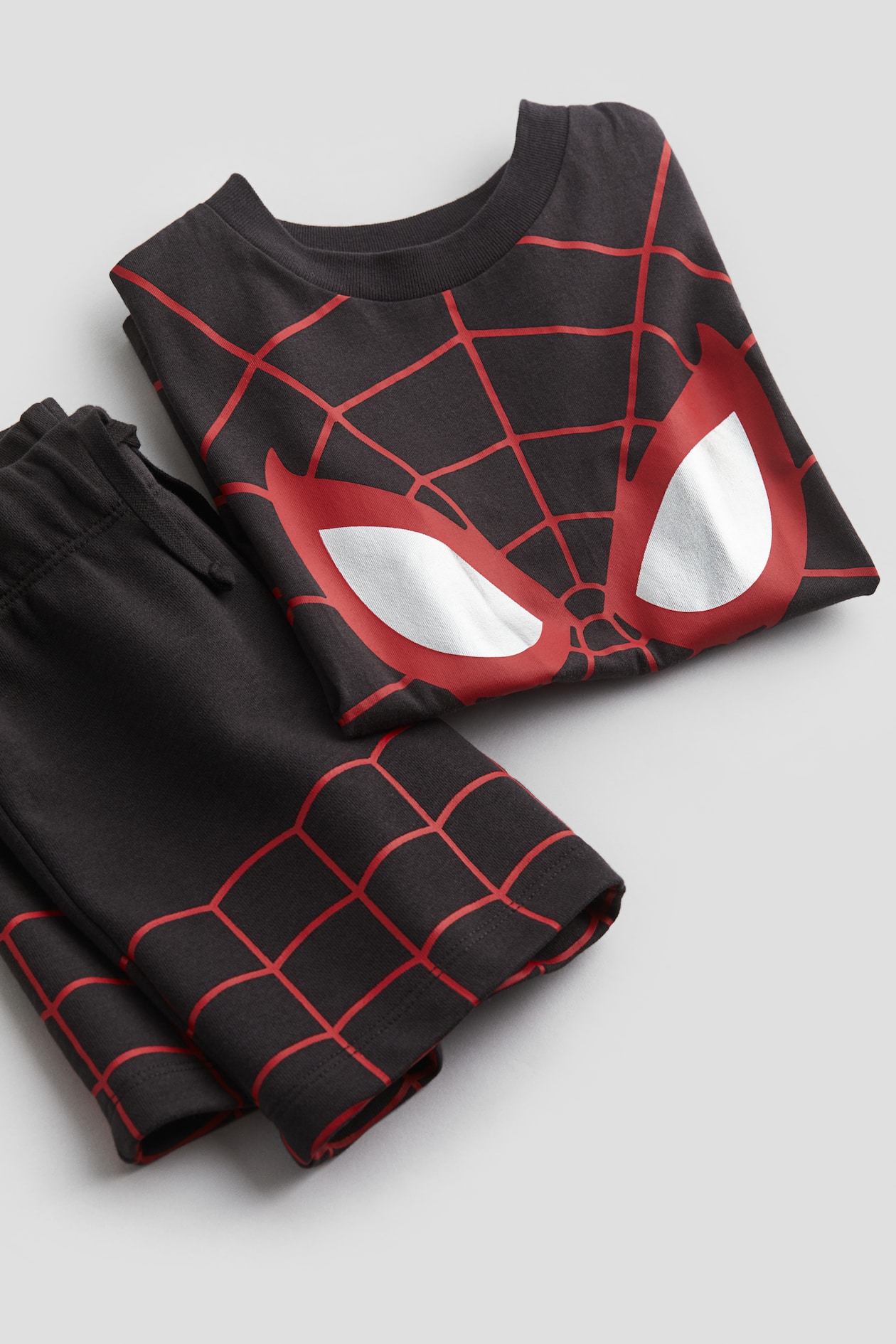 Dark gray/Spider-Man 2-piece Printed Set for kids | H&M CA