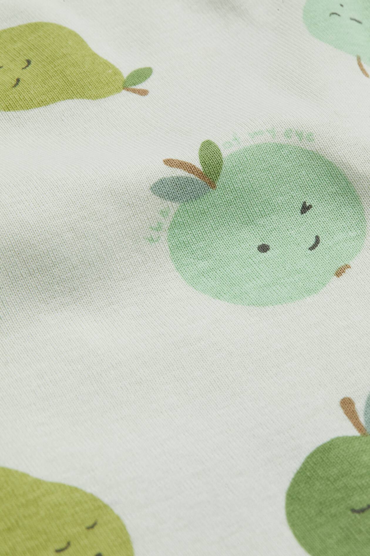 2-pack Cotton Pajamas - Light beige/apple - Kids | H&M US