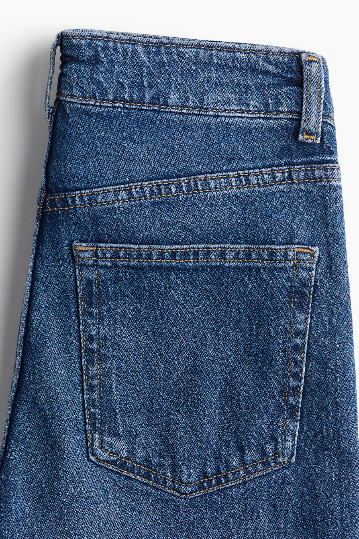 Women's Denim blue Harper High Rise Wide Leg Jeans | H&M US