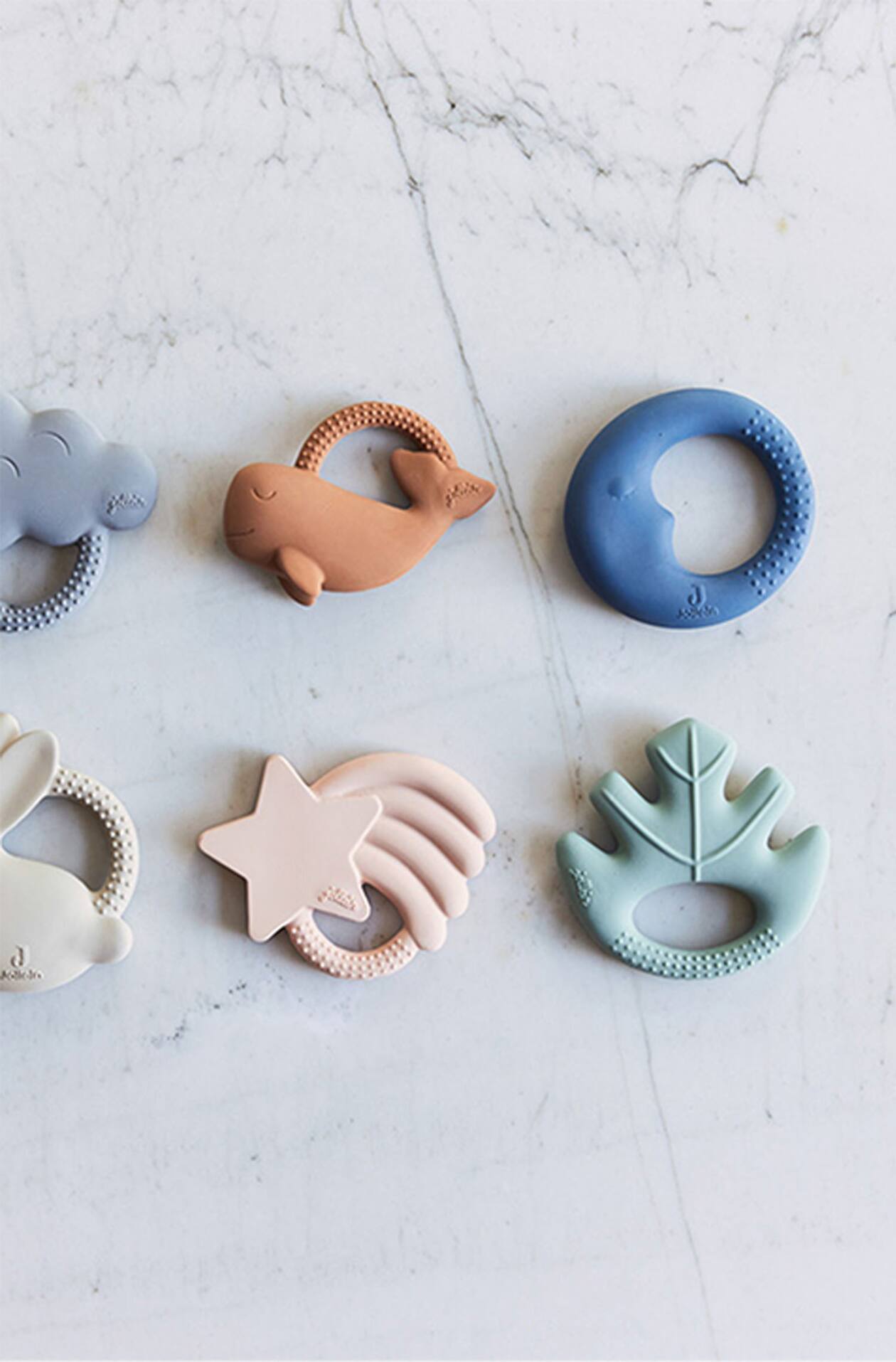 Teething Ring - 3-pack - Blue/Green/Grey - HOME | H&M BE