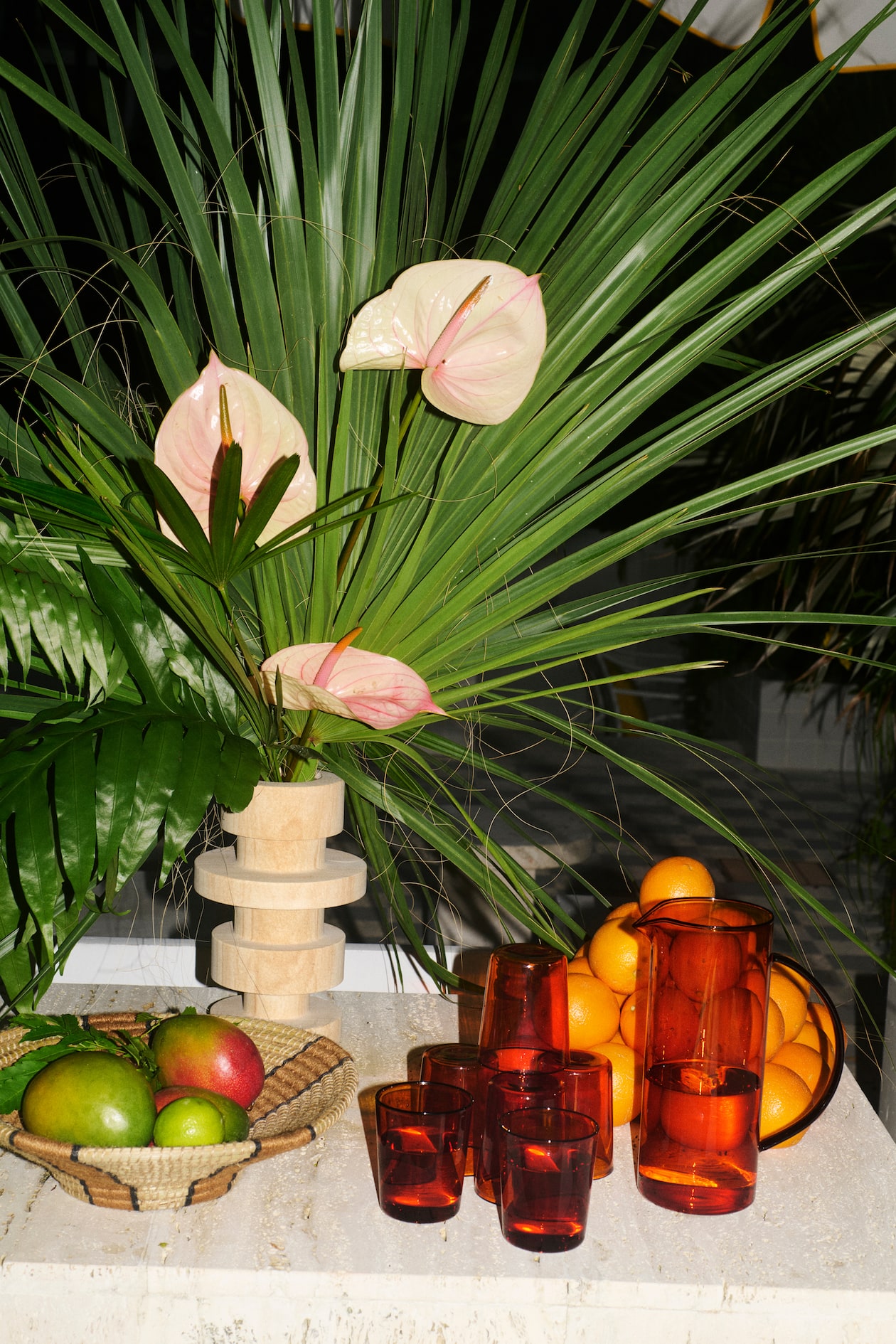 Кана от стъкло - Кехлибарен - HOME | H&M BG