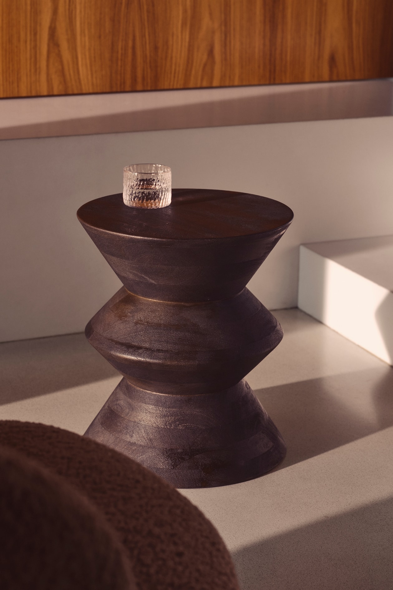 Brown Wooden side table at H&M Home | H&M GB