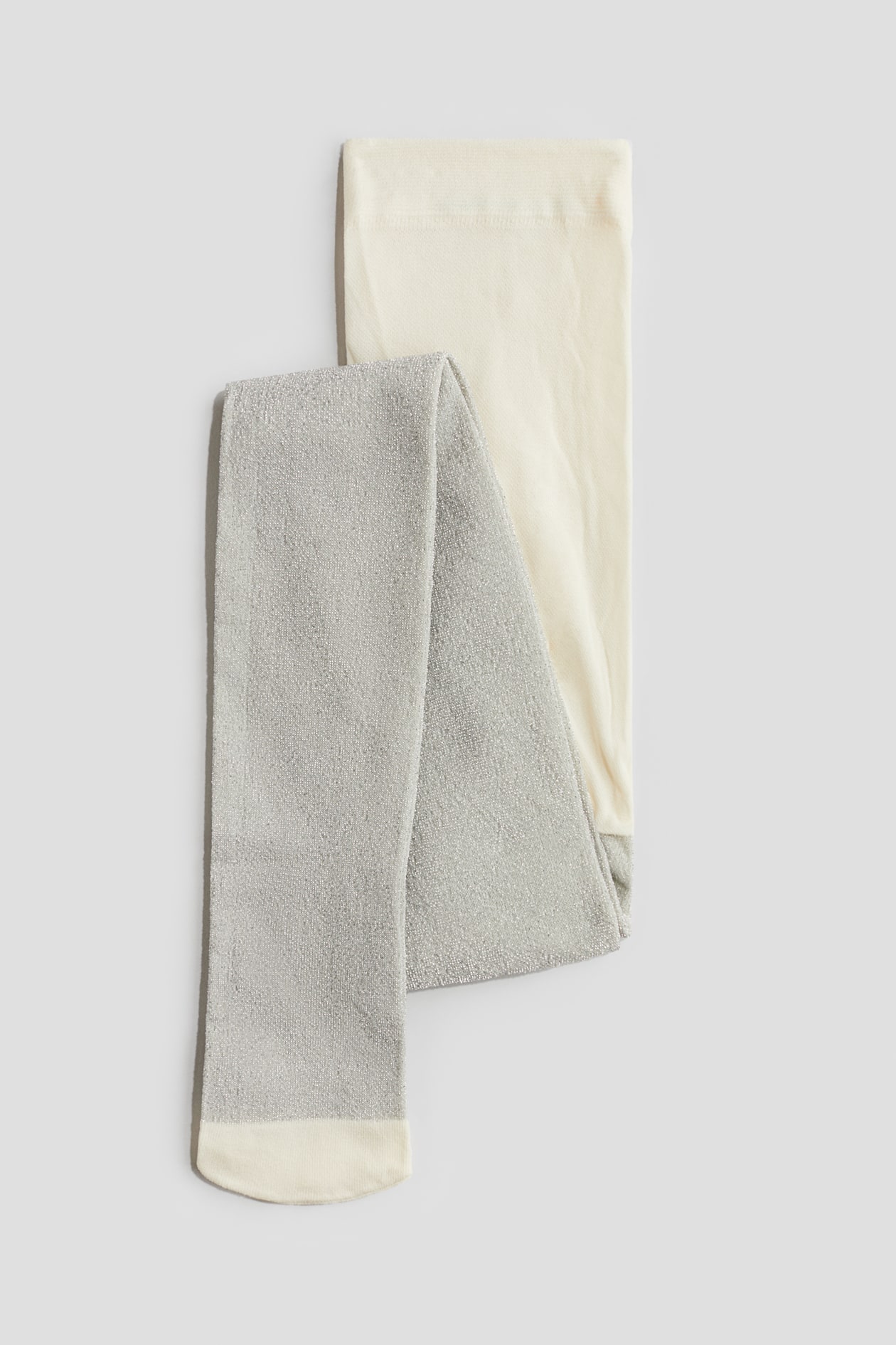 Collant glitter - Grigio chiaro - BAMBINO | H&M IT