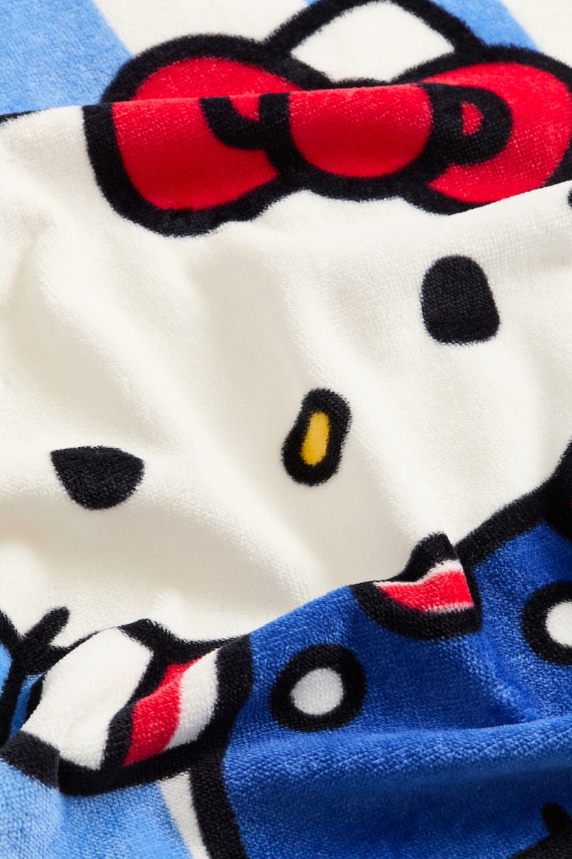 Blue/Hello Kitty Terry Bath Towel with Printed Motif at H&M Home | H&M CA