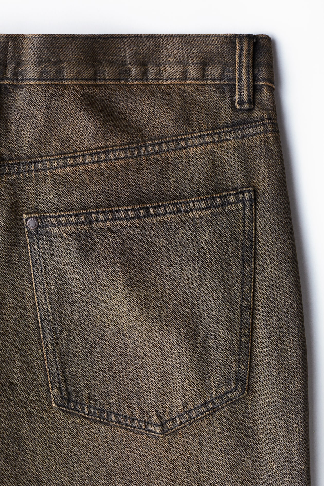 Men’s Rust brown Relaxed Jeans | H&M IN