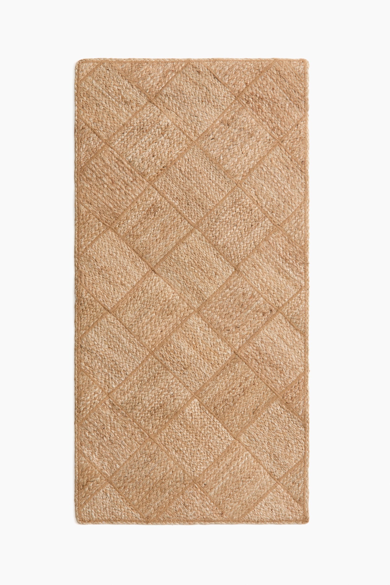Alfombra de pasillo en yute con diseño trenzado - Beige - HOME | H&M ES