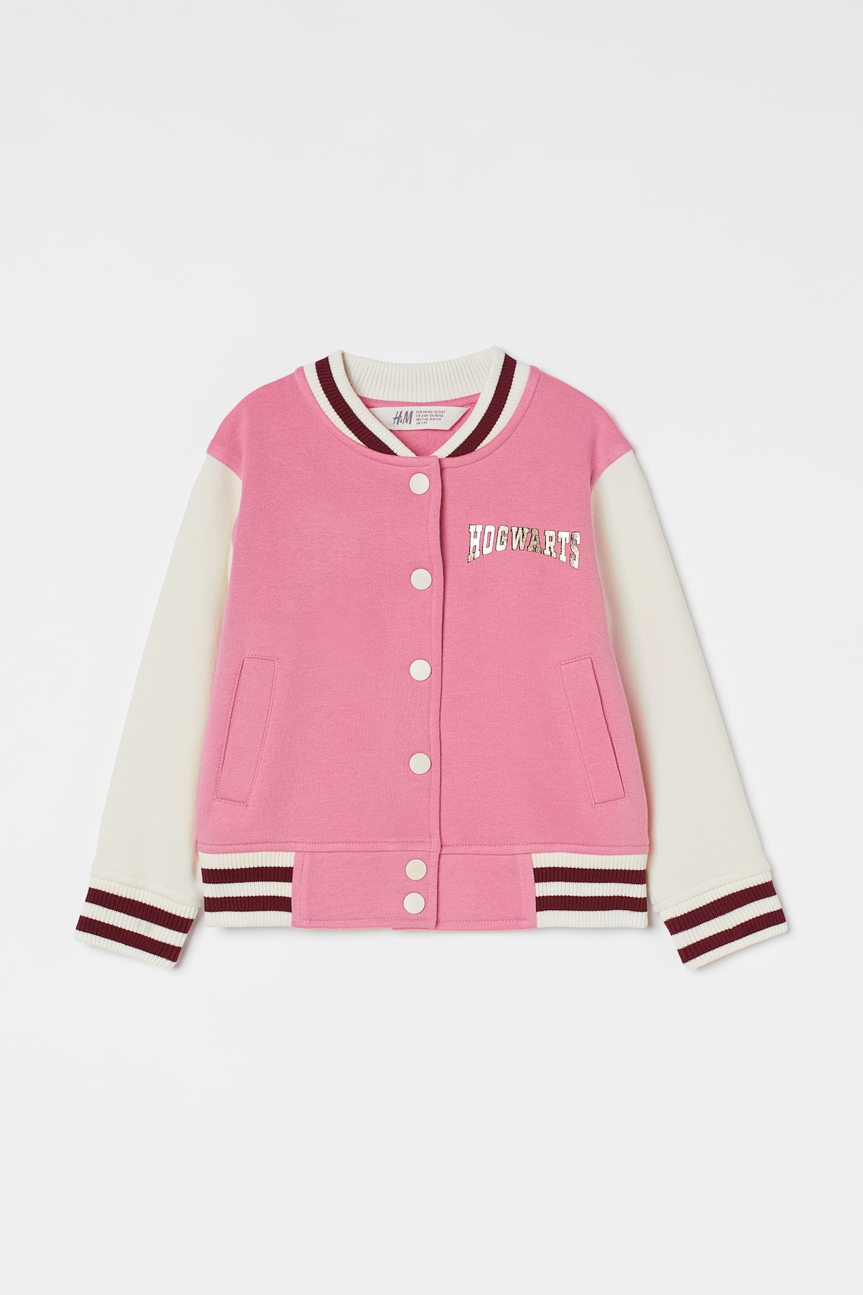 Baseballjacke mit Druck - Rosa/Harry Potter - Kids | H&M AT