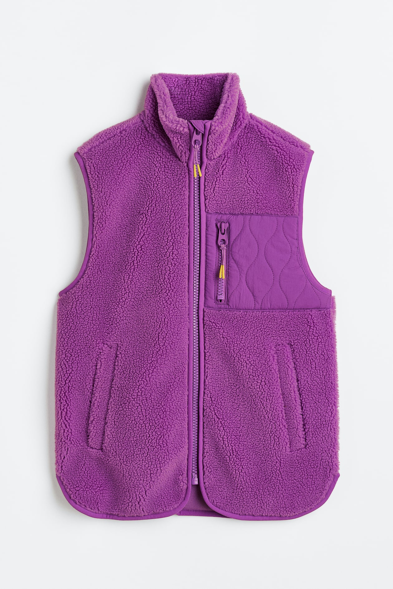 Teddy Vest - Purple - Kids | H&M AU