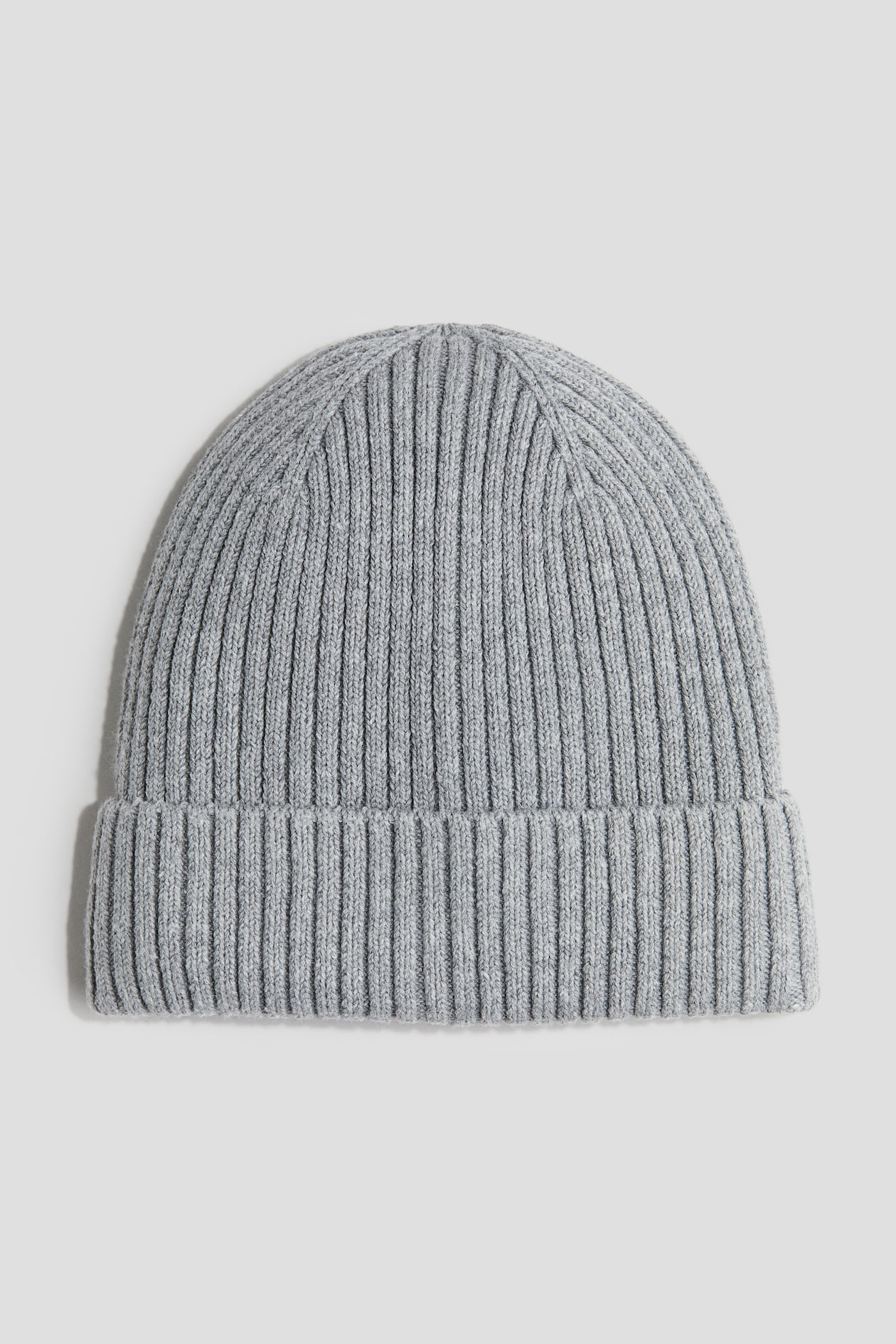 Rib-Knit Beanie - Gray melange - Kids | H&M US