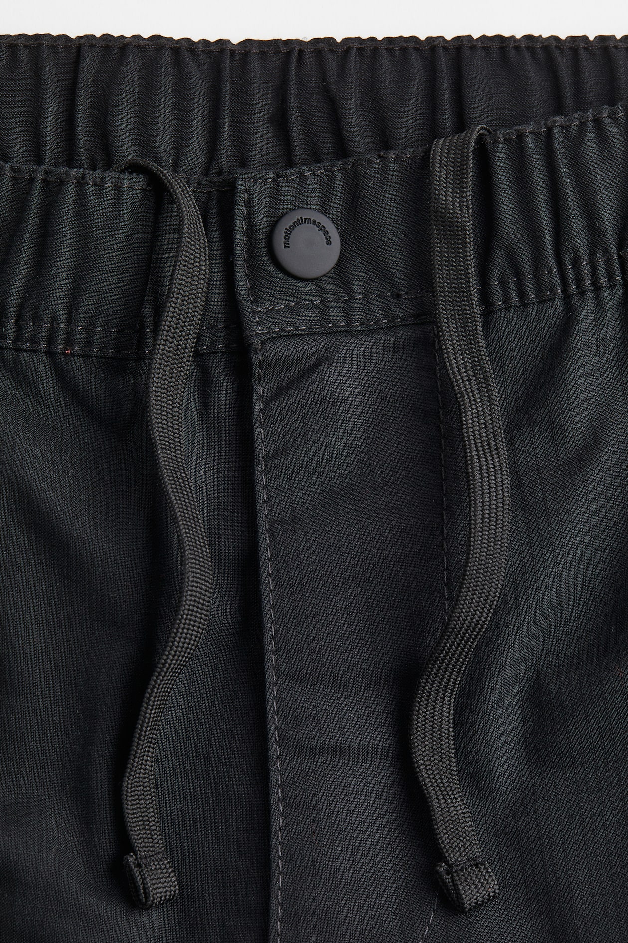 Regular Fit Ripstop cargo trousers - Black - Men | H&M GB