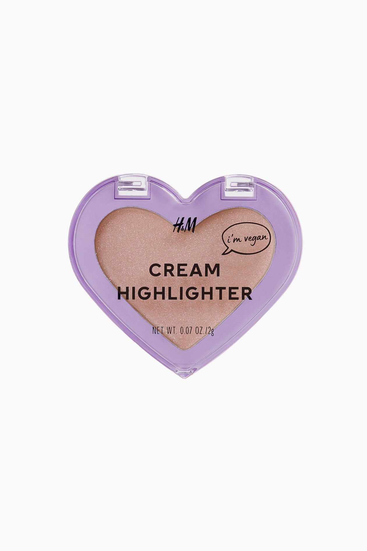 Heart-shaped Cream Highlighter - Shimmer Beige - Beauty all | H&M US