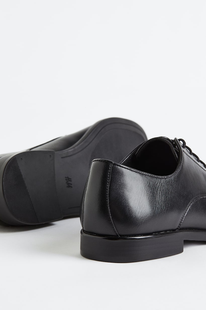 Men’s Black Derby Shoes | H&M US