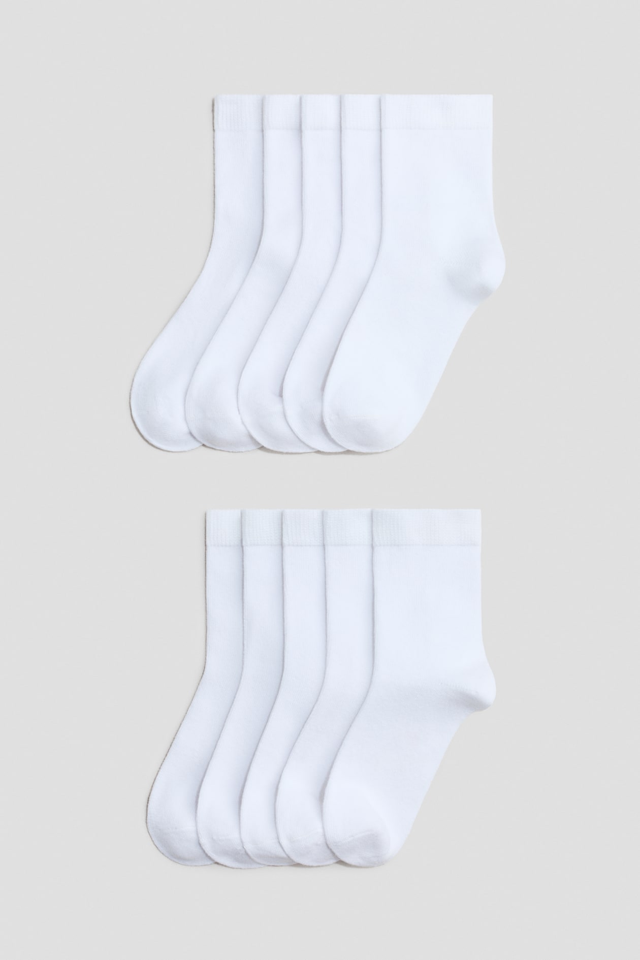 White 10-Pack Socks for kids | H&M US